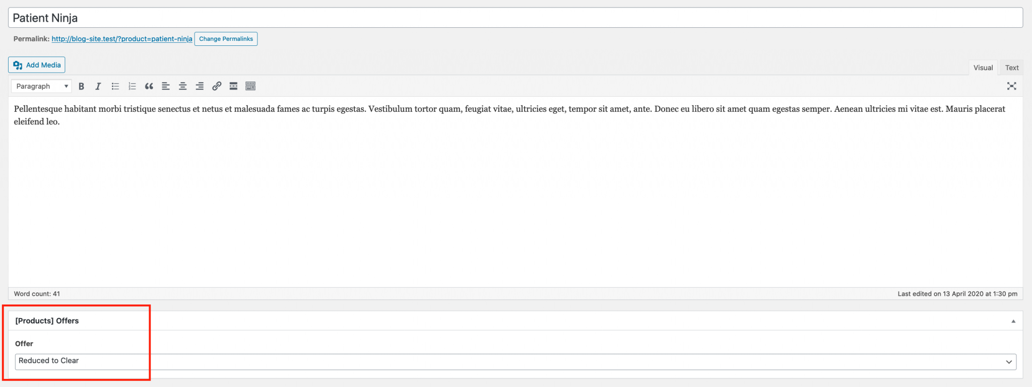 Creating custom bulk edit options in WooCommerce | Wibble Web Design & Development