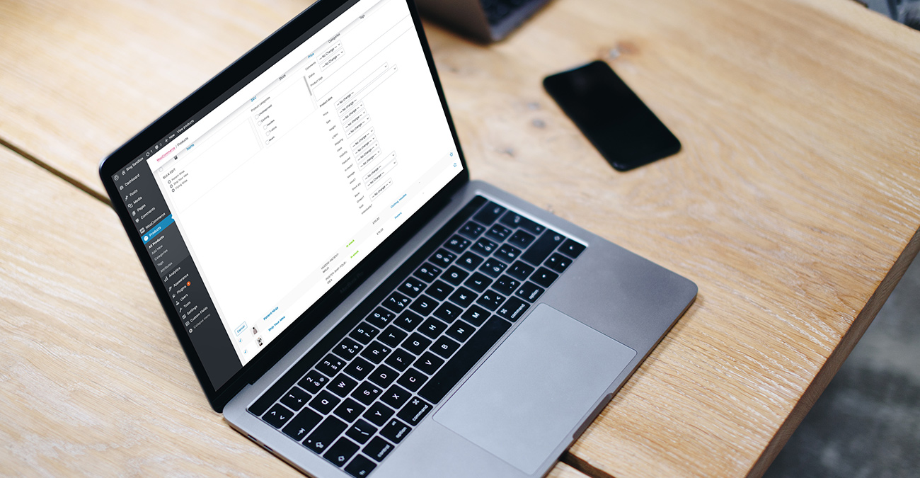 Creating custom bulk edit options in WooCommerce | Wibble Web Design & Development