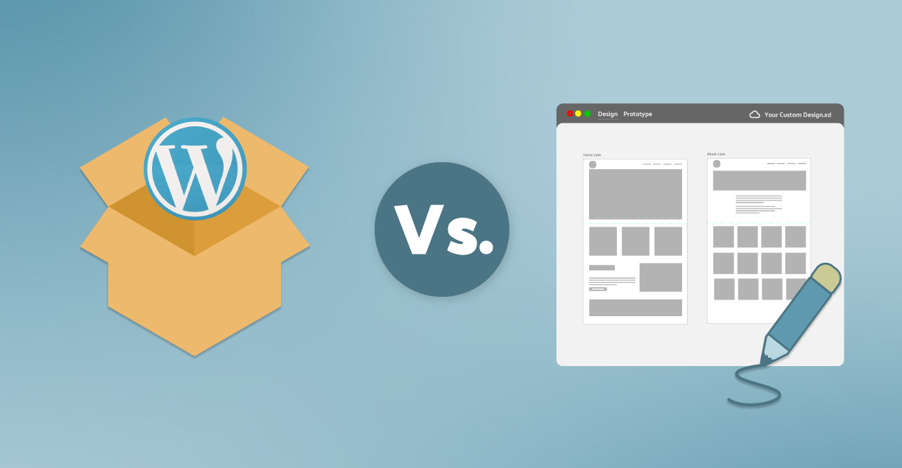 Explained: Custom Built Themes vs. Pre-Built Themes in WordPress | Wibble Web Design & Development